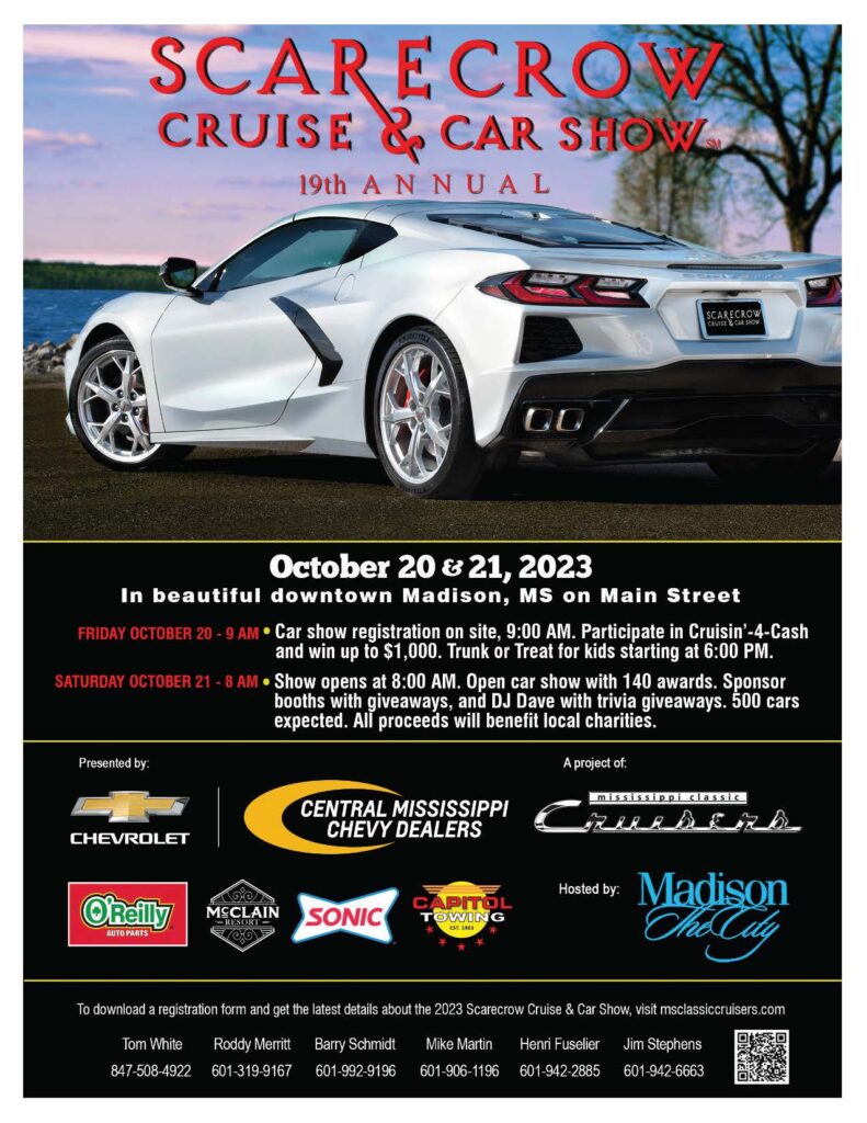 2023 Scarecrow Cruise & Car Show - JR Restaurant Group